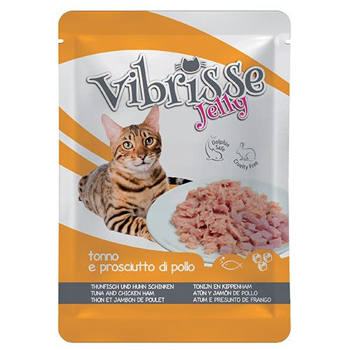 Croci Vibrisse Busta Jelly Tuna and Chicken Ham - 70g - كروسي فيبريس ب